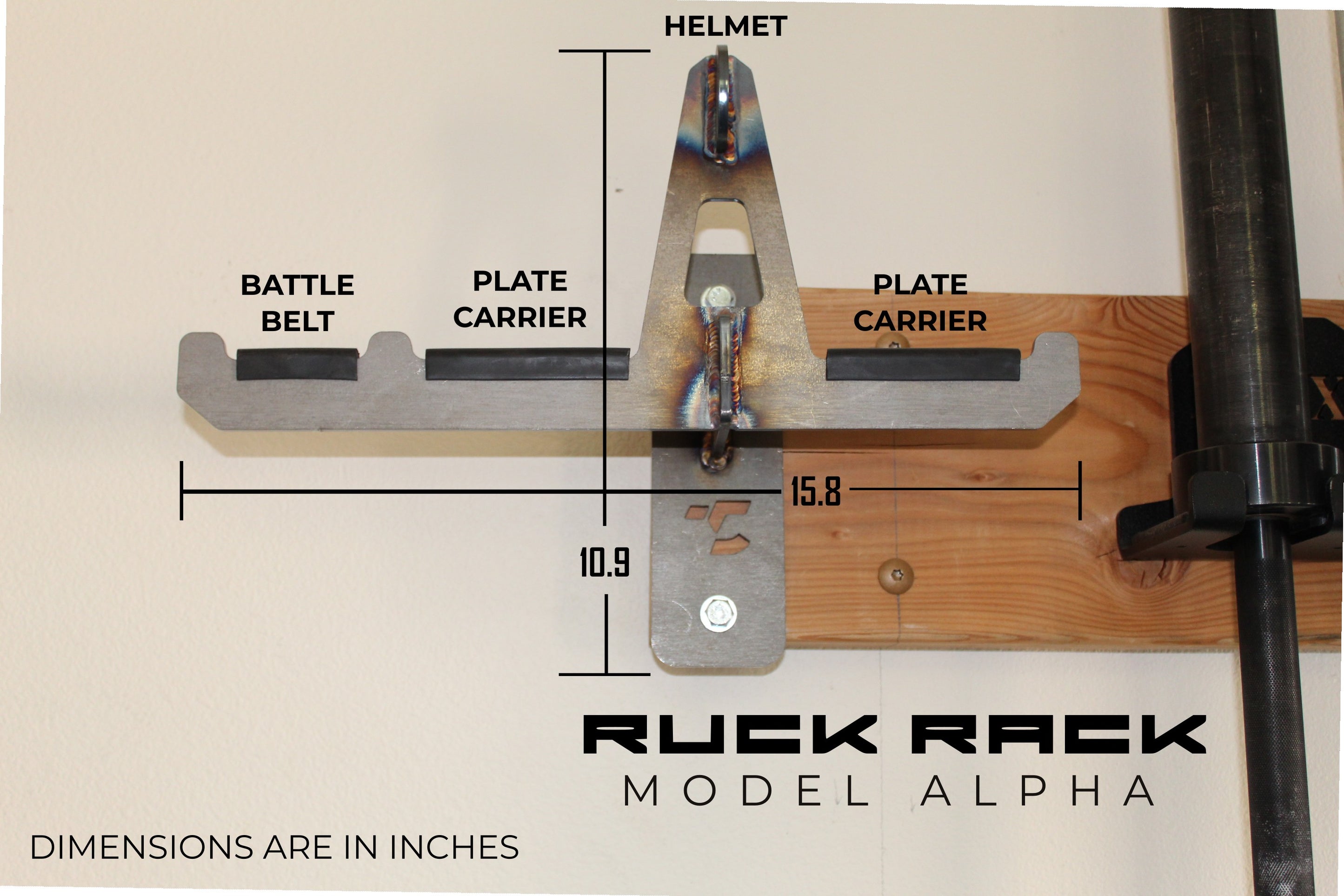 Ruck Rack® | Garage Gym Approved Gear Storage | Lifetime Warranty